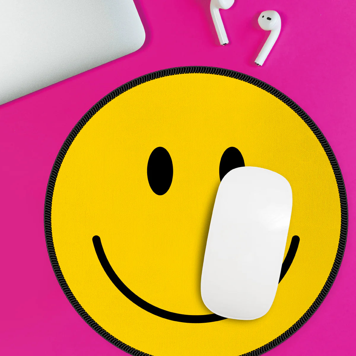 Smiley Face Mouse Mat – Love Frankie